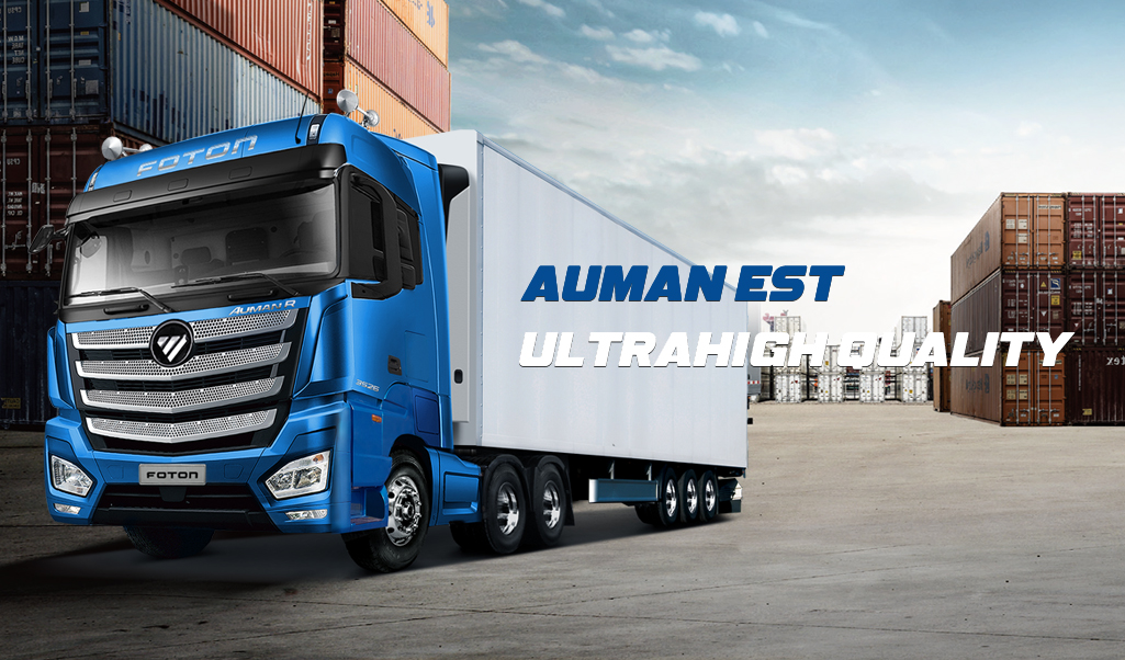 Foton AUMAN EST 6×4 Blue Cargo Box