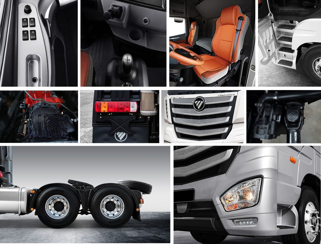 Foton AUMAN EST 4×2 black Cargo Box